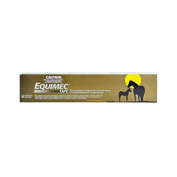 Equimec Tape (previously Equimec Plus Tape) Horse Worming Paste ...