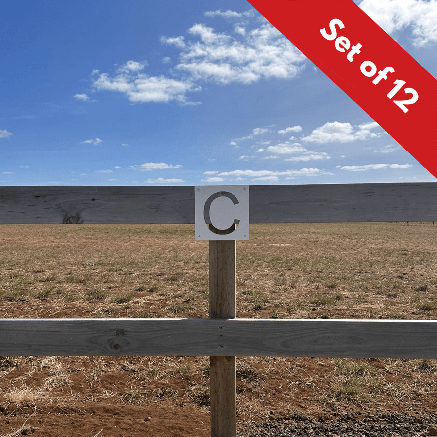 Australian Made Dressage Arena Markers / Letters – Active Equine