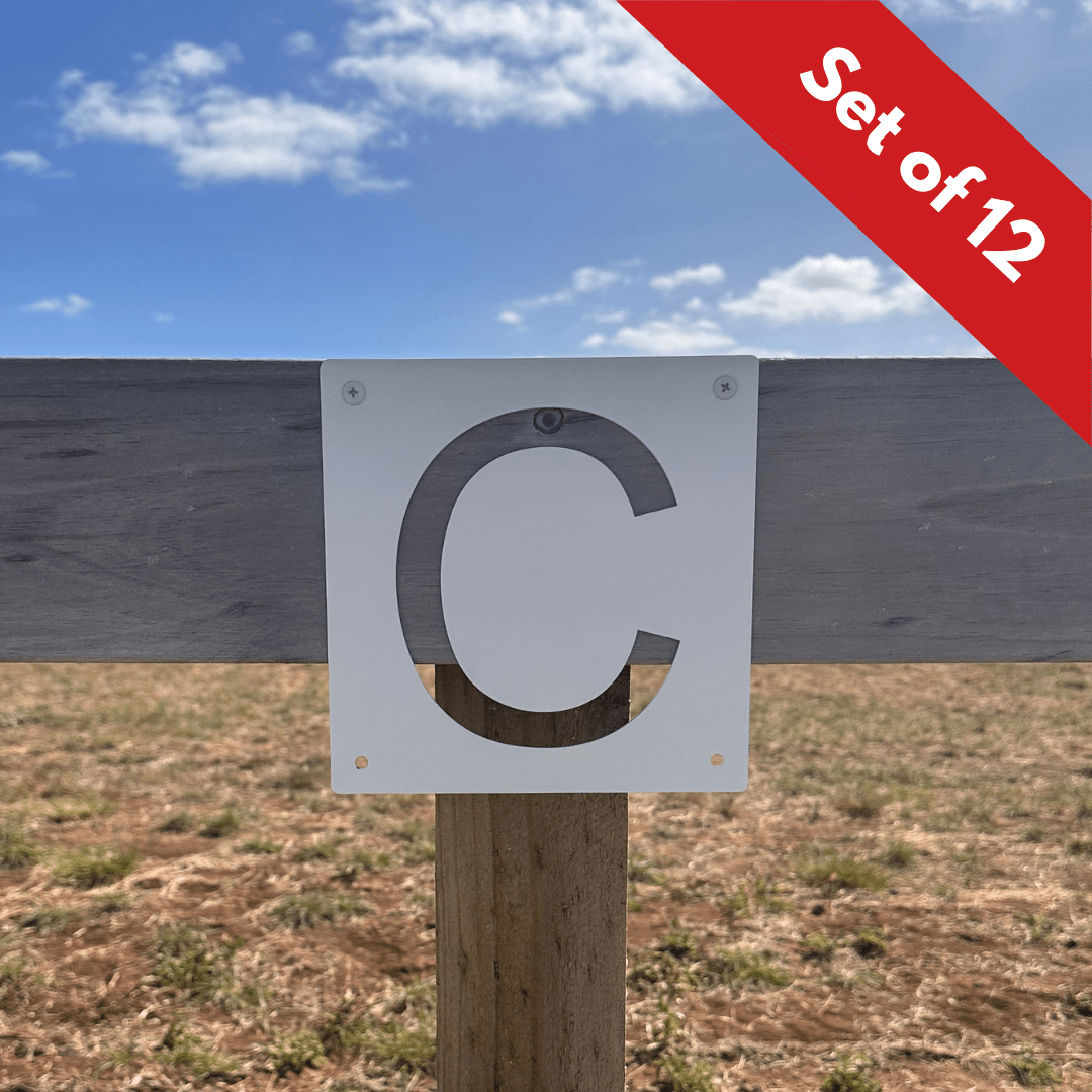 Australian Made Dressage Arena Markers / Letters – Active Equine