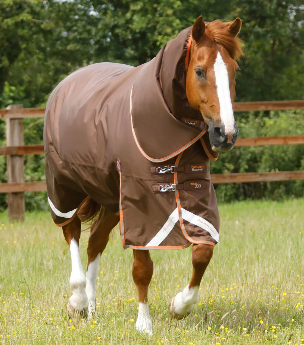 Titan 300g Turnout Rug with Snug-Fit Neck Cover | PEI – Active Equine